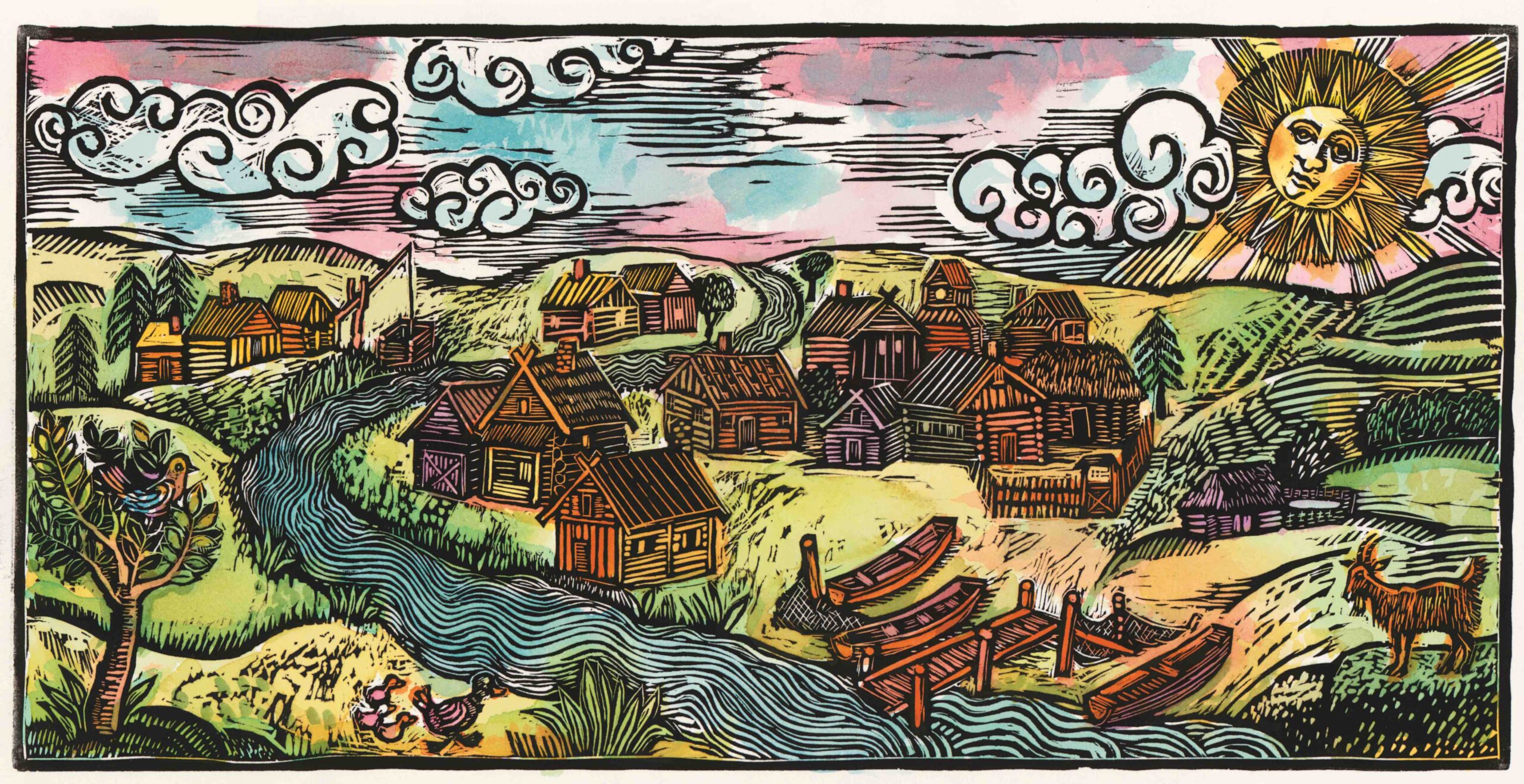 Storytelling with Paint and Ink, Alexi Natchev, Book Illustration ...